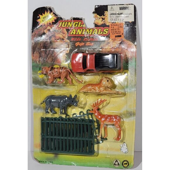 Toys | Jungle Animals Wilds Animals Gift Set Models Toys Kit Jungle ...